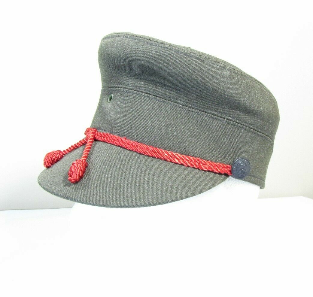 NEW USMC Marine Corps Woman's Alpha Green Service Hat Cover Cap Sz 23 ...